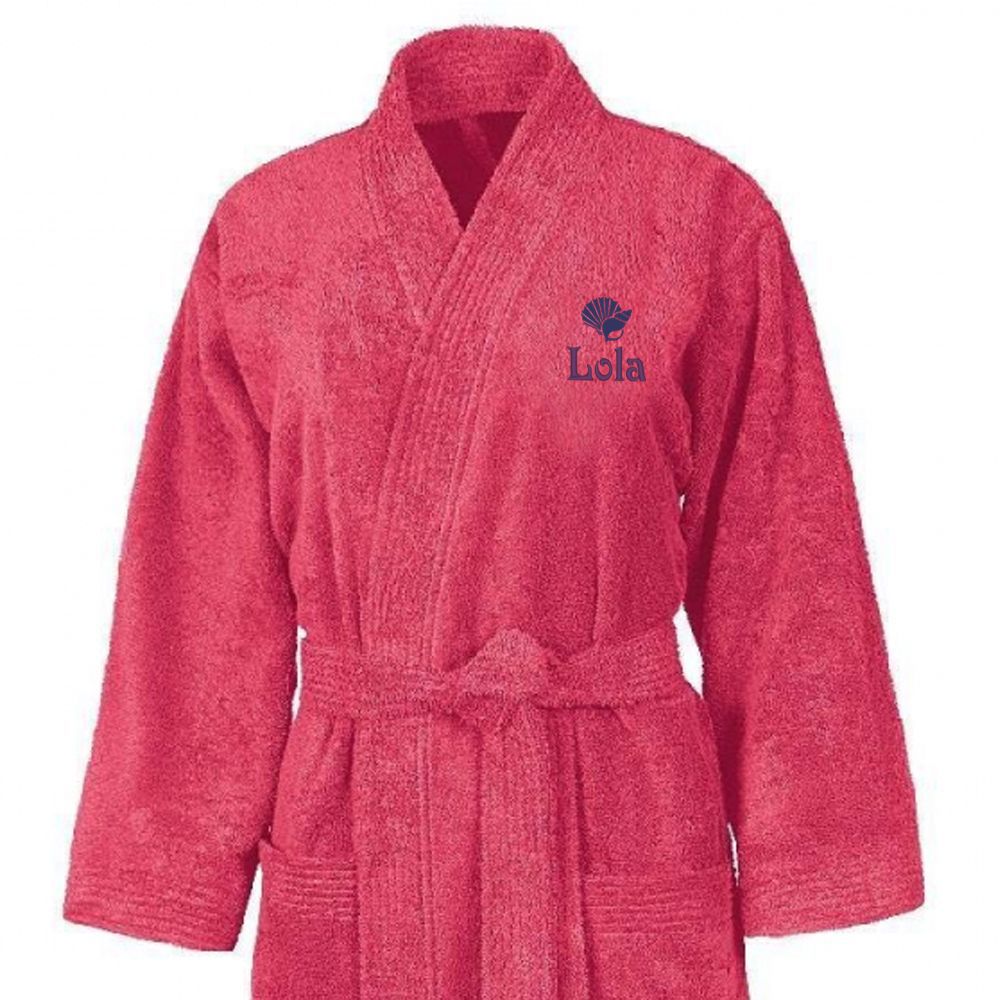 Albornoz personalizado 420gr bordado