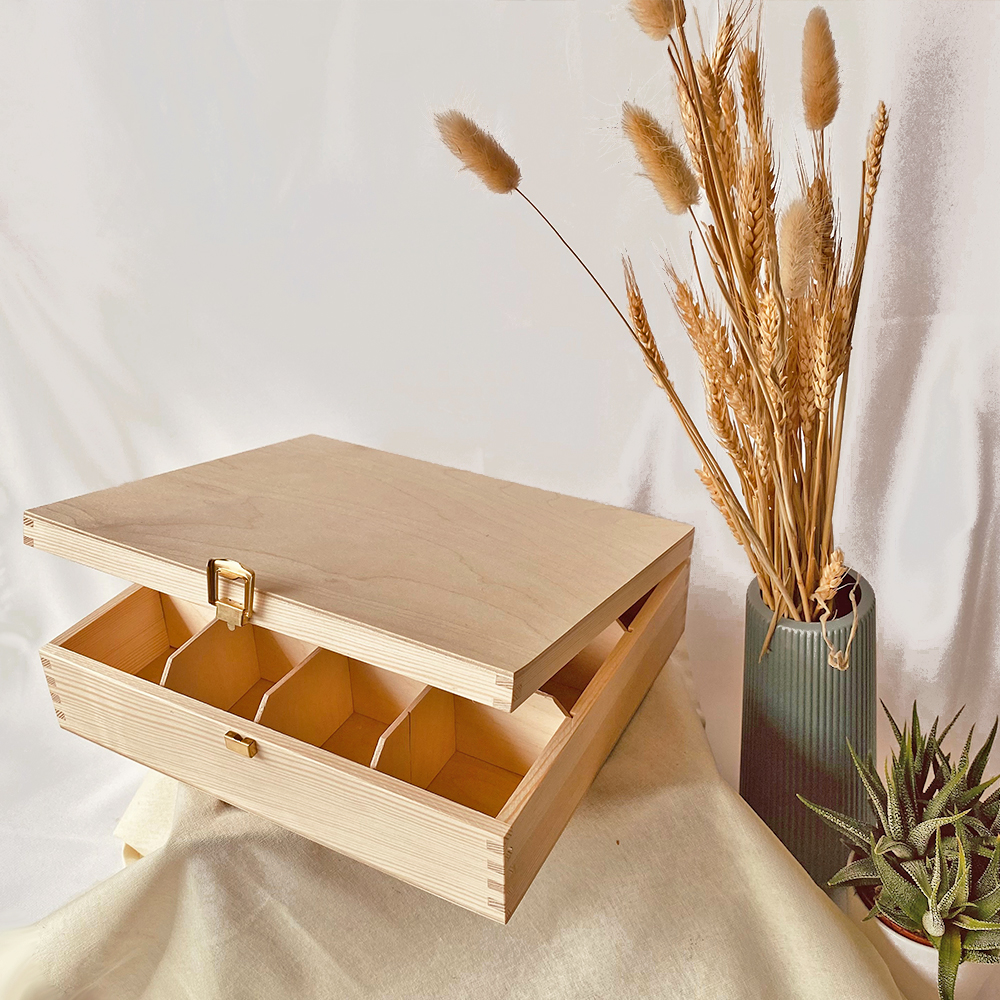 Caja de té personalizada 12 compartimentos Fin de Año | Té ...