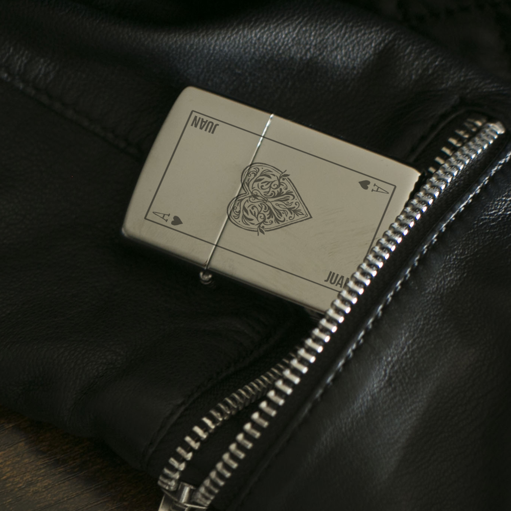 Encendedor personalizado | Diseño de Cartas de Póker