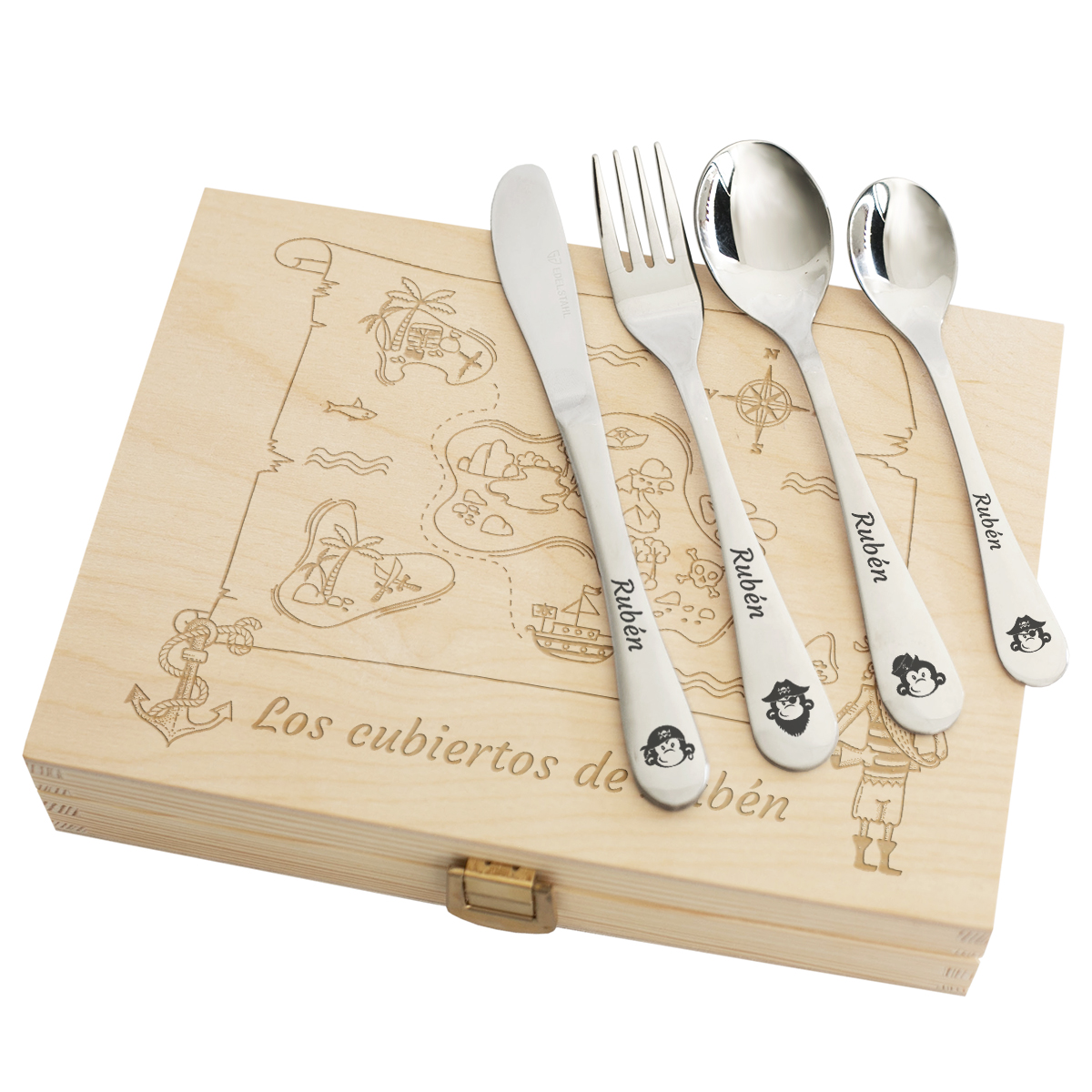 Cubiertos personalizados | Cubiertos para niños